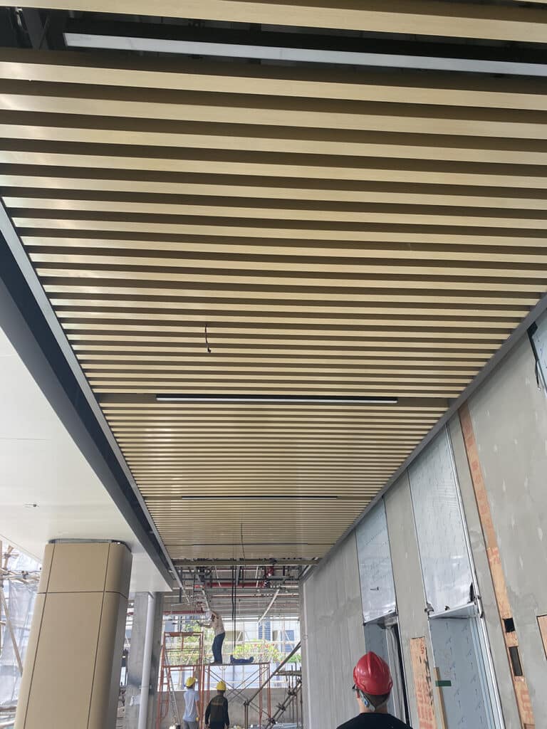 Aluminum Baffle Ceiling Systems