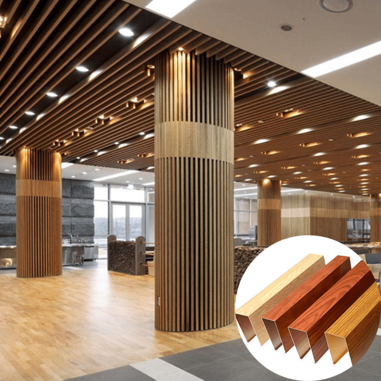Colorful Aluminum Baffle Ceiling Partitions