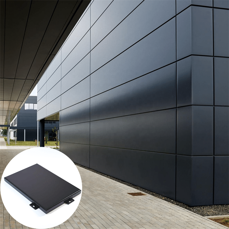 Panel de pared de aluminio con aislamiento térmico