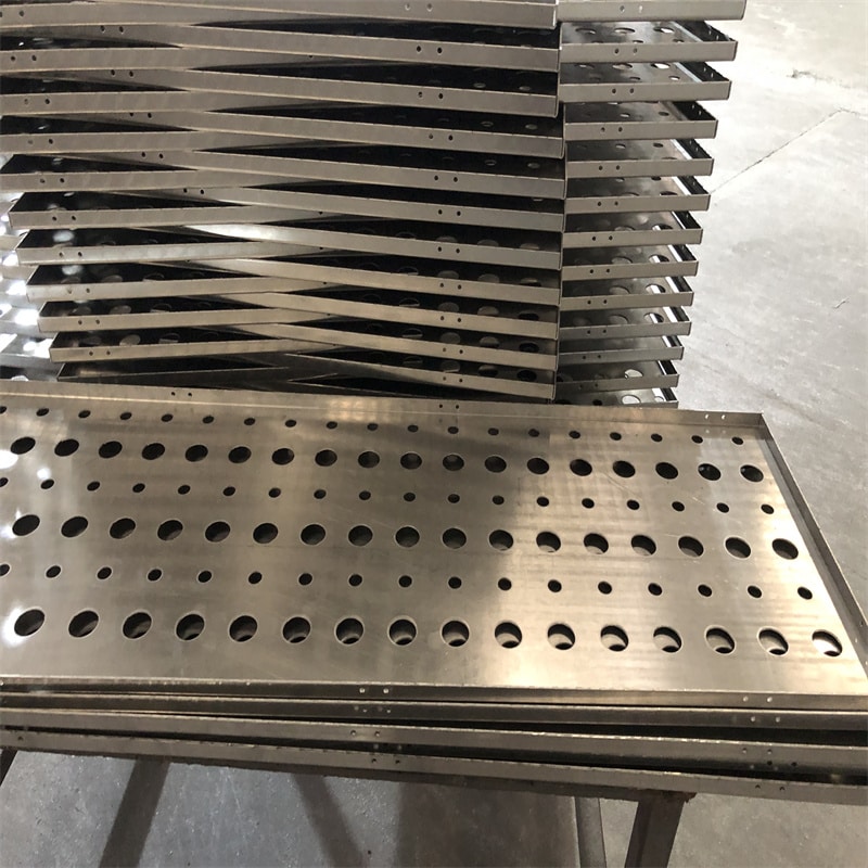 Aluminum perforated ceiling panels