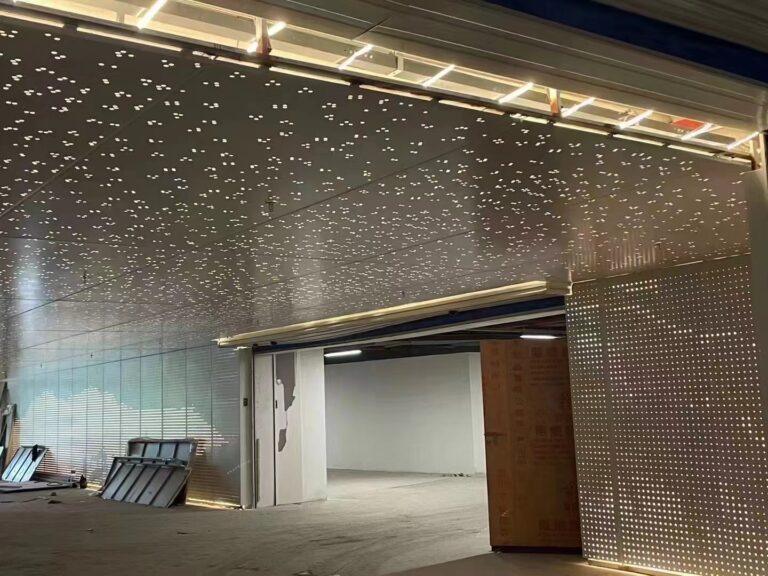 Indoor Aluminum Perforated Ceiling Panels