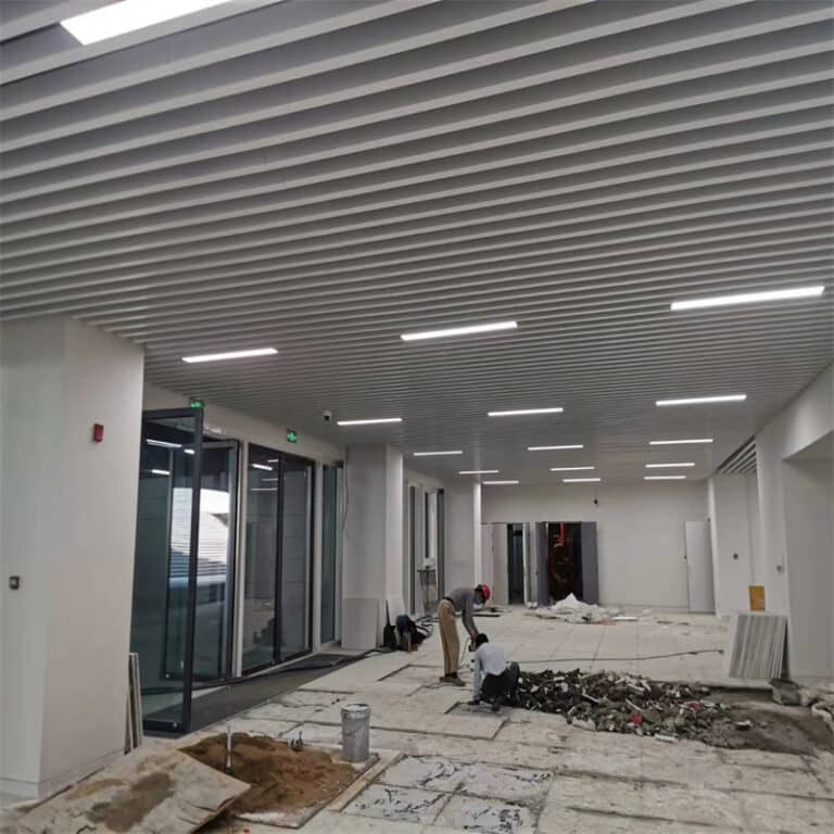 Aluminum Baffle Ceiling for Modern Office - Aluminum Baffle Ceiling ...