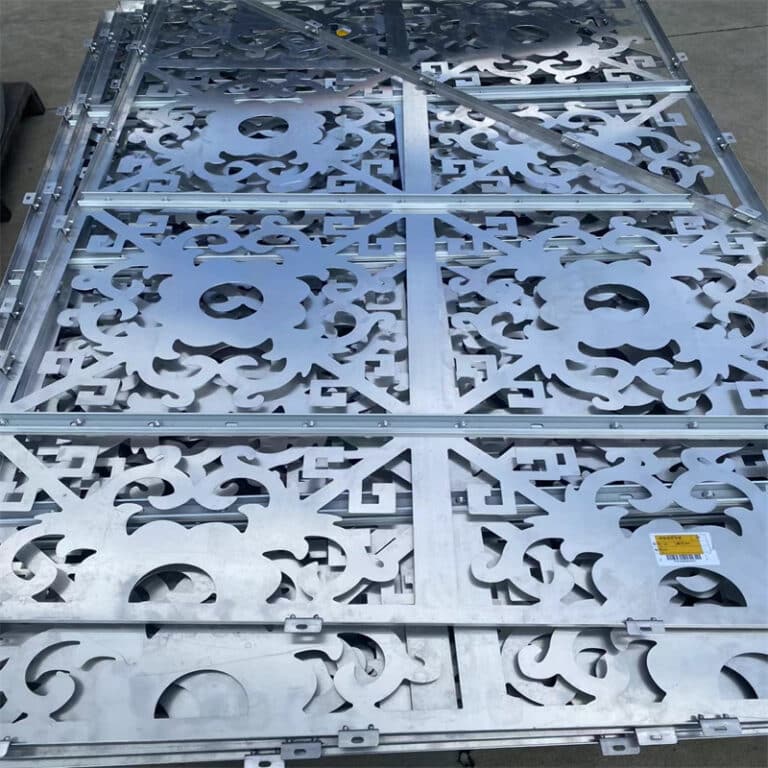 High-strength Aluminum Perforated Mesh Panel - Aluminum Perforated Wall ...